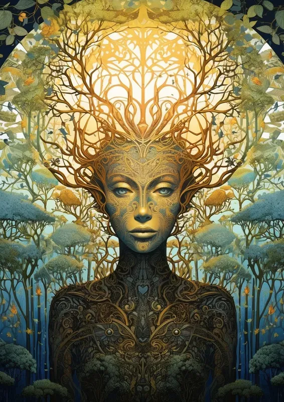 Fantasy Abstract Medieval Paintings Midjourney Prompt | PromptBase