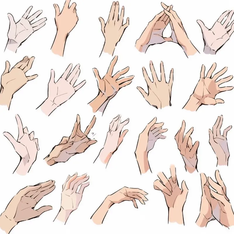 Anime Drawing References Midjourney Prompt | PromptBase