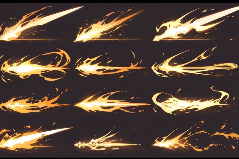 2D Video Game Special Effects Midjourney Prompt | PromptBase