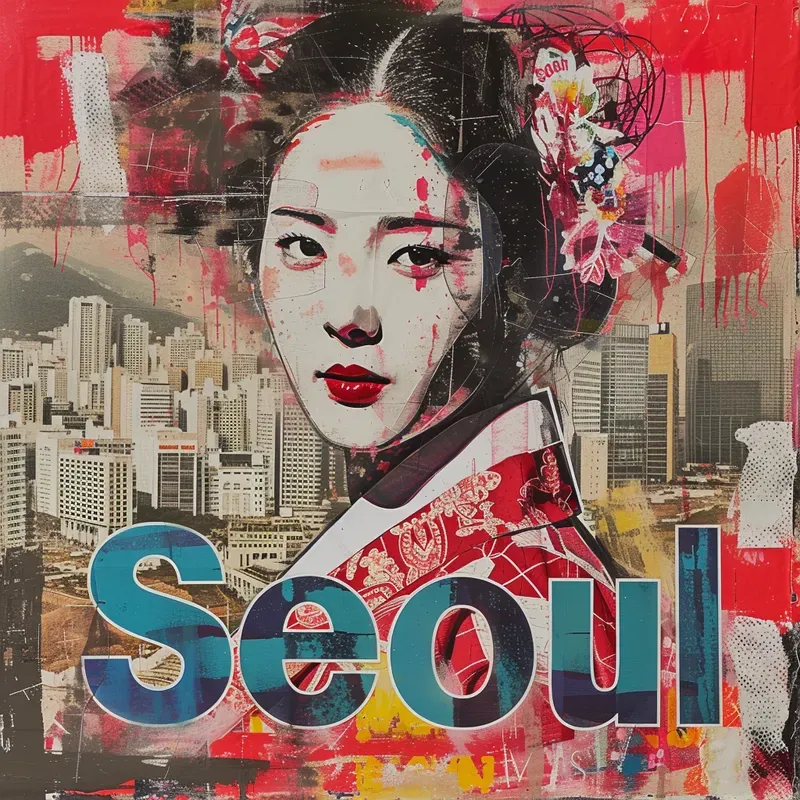 Vintage Travel Mood Board Postcards Midjourney Prompt | PromptBase