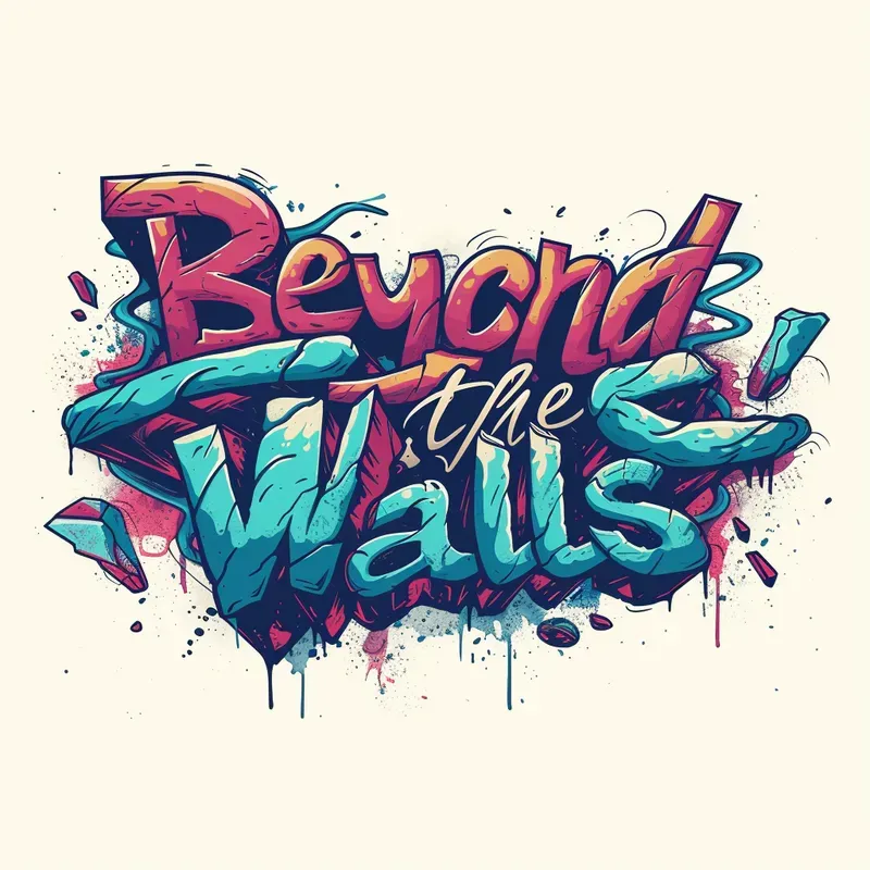Graffiti Street Style Lettering Texts Midjourney Prompt | PromptBase