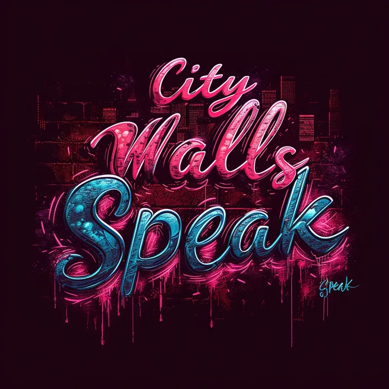 Graffiti Street Style Lettering Texts Midjourney Prompt | PromptBase