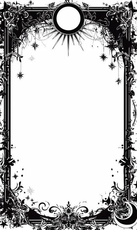 Tarot Card Frames Midjourney Prompt | PromptBase