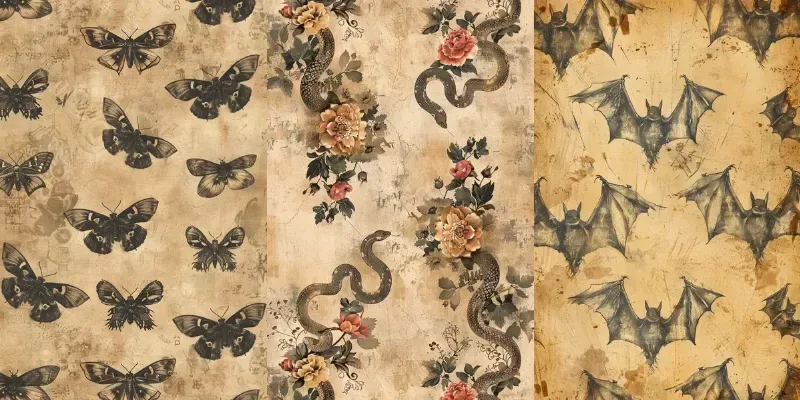 Vintage Seamless Gothic Patterns Generator App | PromptBase