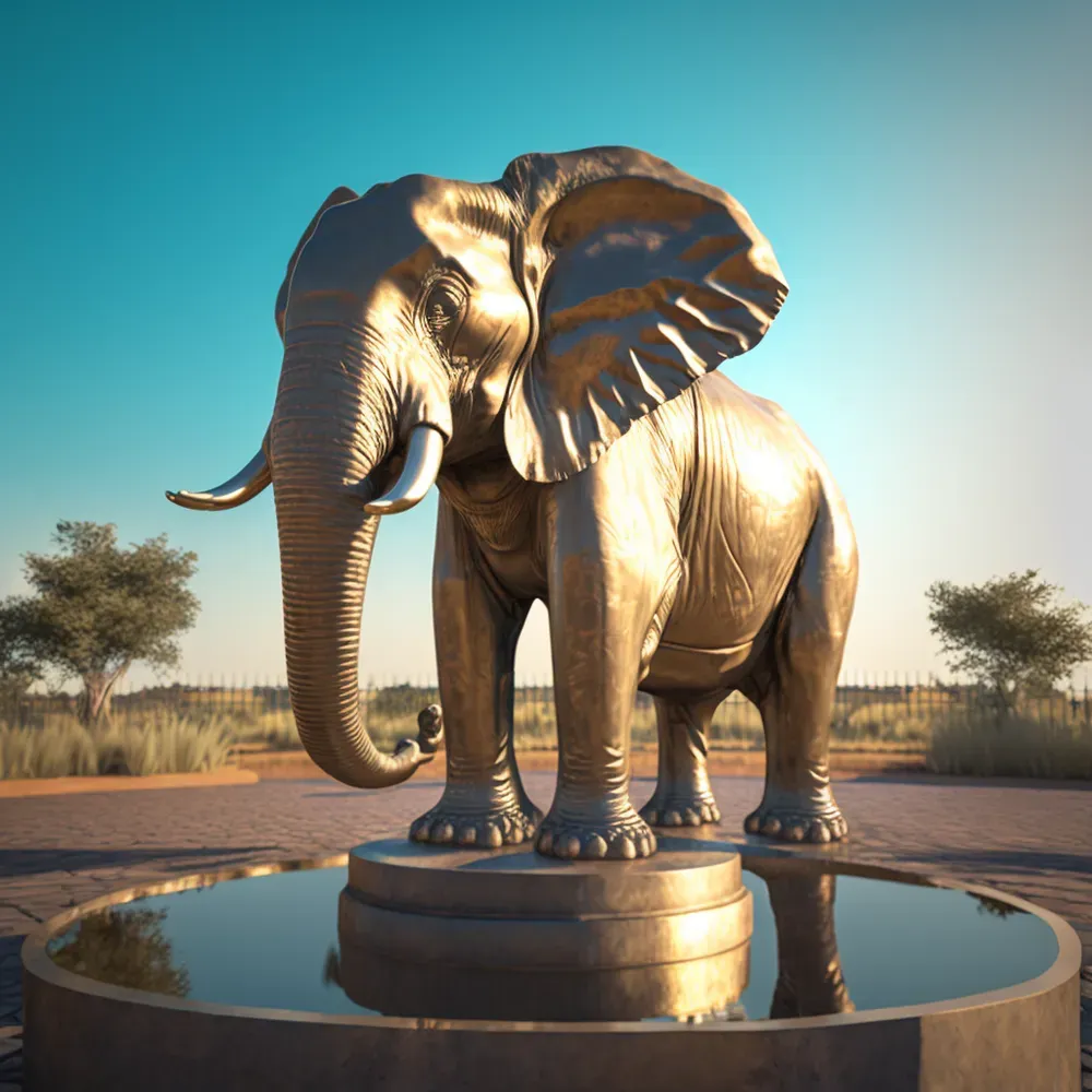 Realistic Looking Bronze Statues Midjourney Prompt | PromptBase