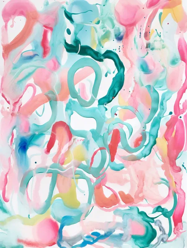 Watercolor Reverse Coloring Book Pages Midjourney Prompt | PromptBase