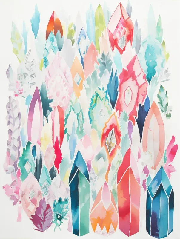 Watercolor Reverse Coloring Book Pages Midjourney Prompt | PromptBase