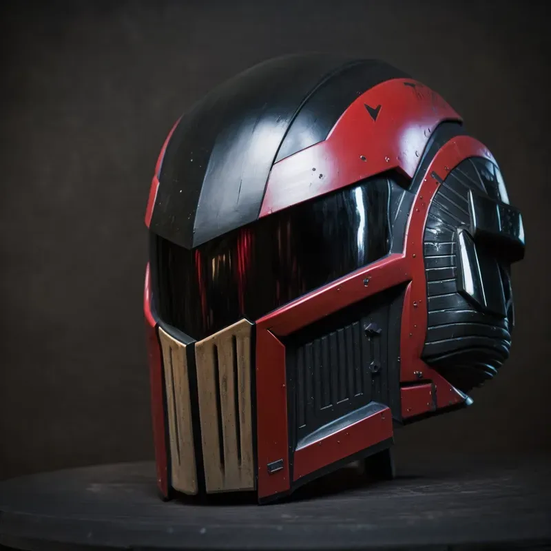 Superhero Motorcycle Helmets Midjourney Prompt | PromptBase