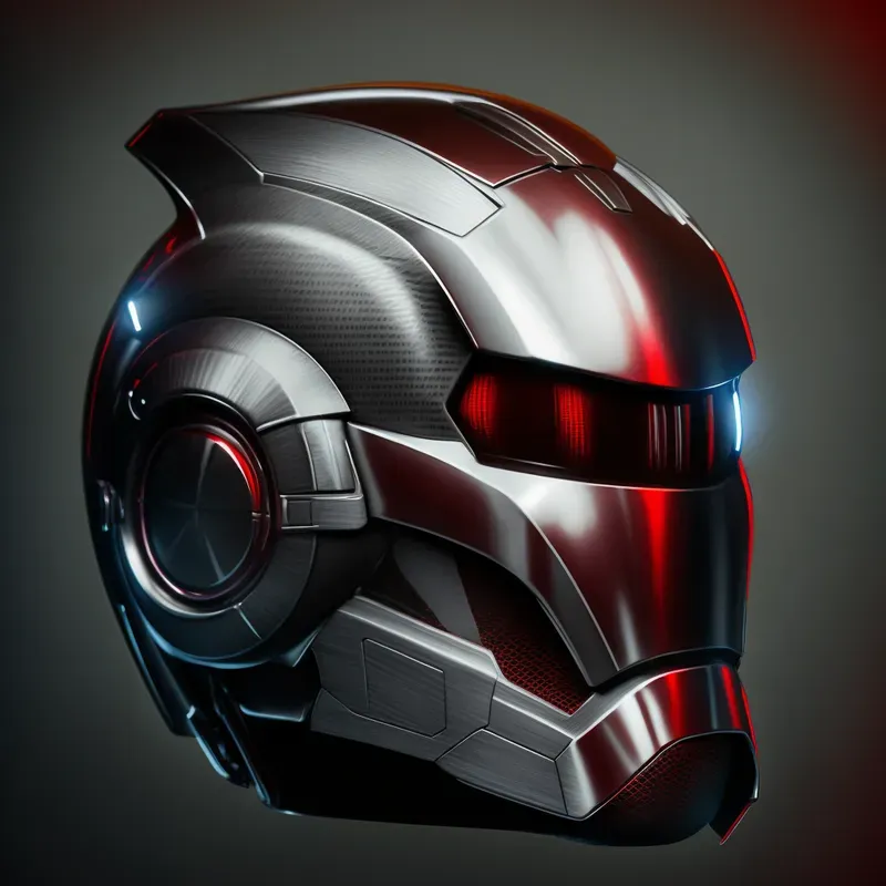 Superhero Motorcycle Helmets Midjourney Prompt | PromptBase
