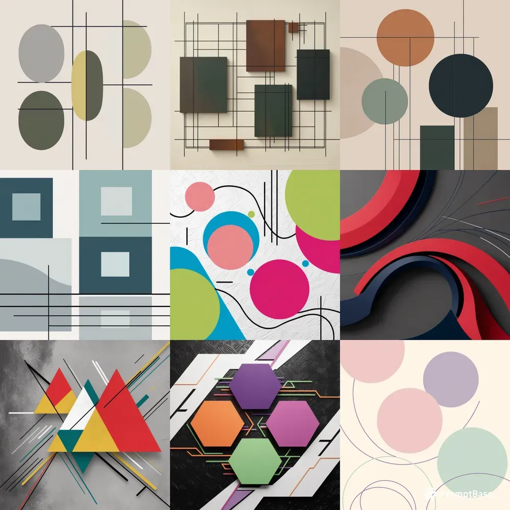 Geometric Emotion Explorations Leonardo Ai Prompt | PromptBase