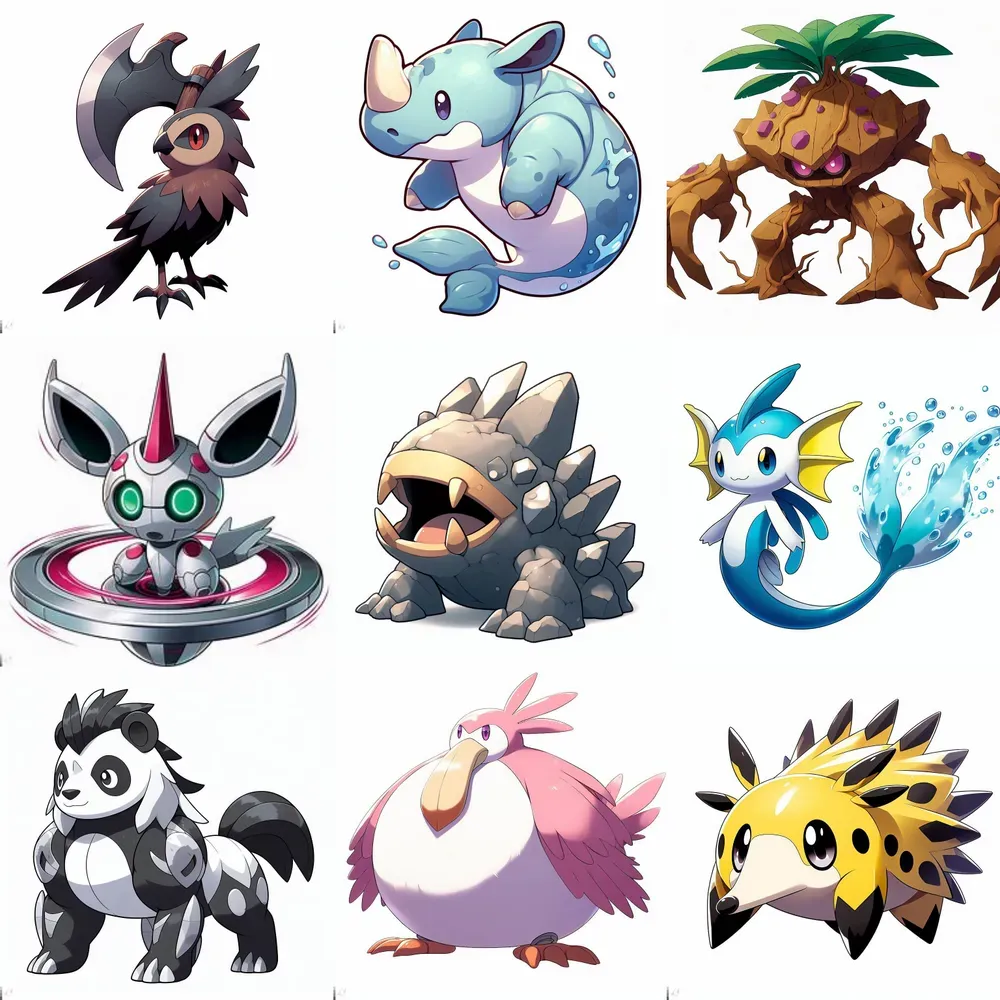 Pokemon Fakemon Monster Maker DALL·E Prompt | PromptBase