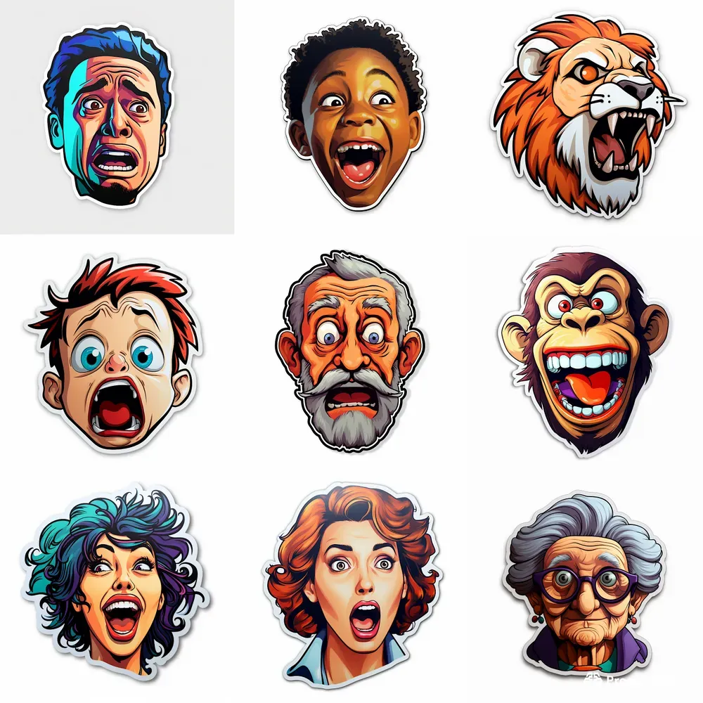 Strange Faces Midjourney Prompt | PromptBase