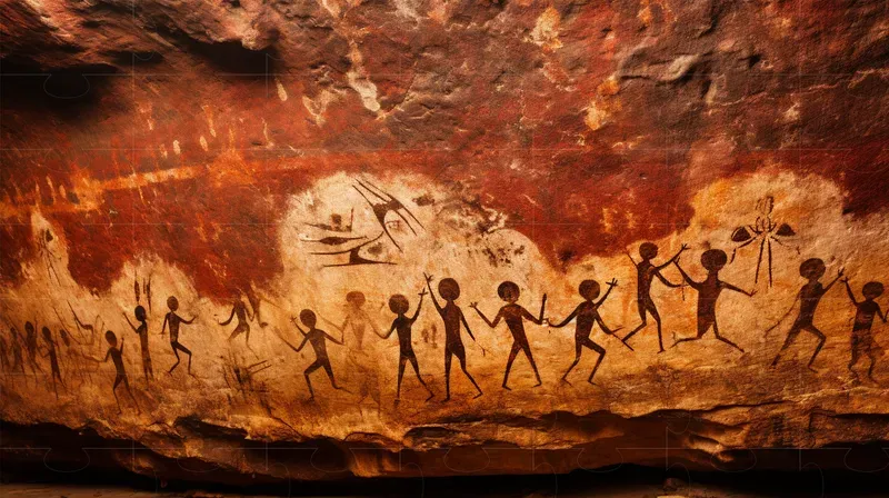 Ancient Cave Drawings Midjourney Prompt | PromptBase