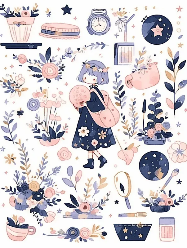 Sticker Collections Theme Based Midjourney Prompt | PromptBase