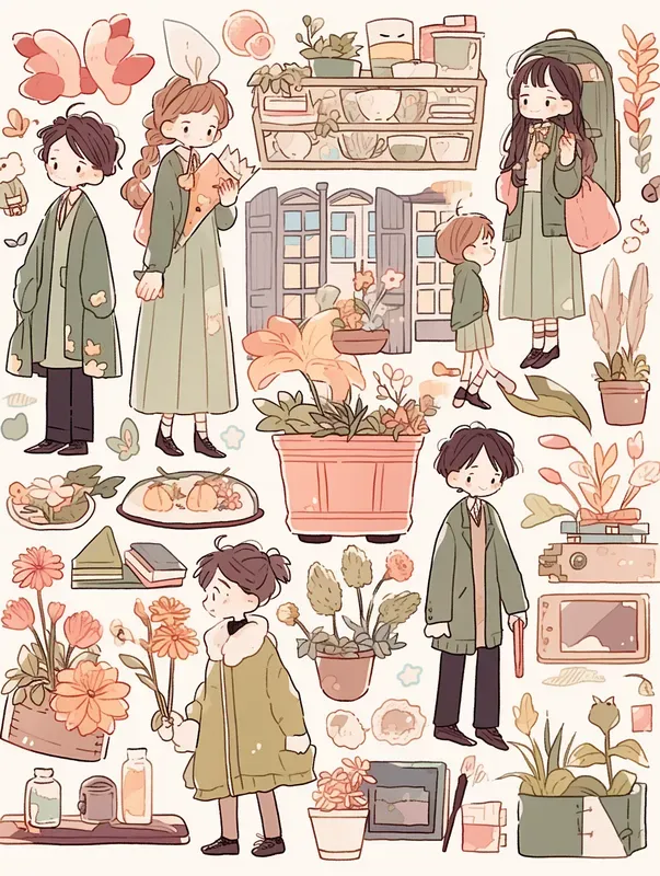 Sticker Collections Theme Based Midjourney Prompt | PromptBase