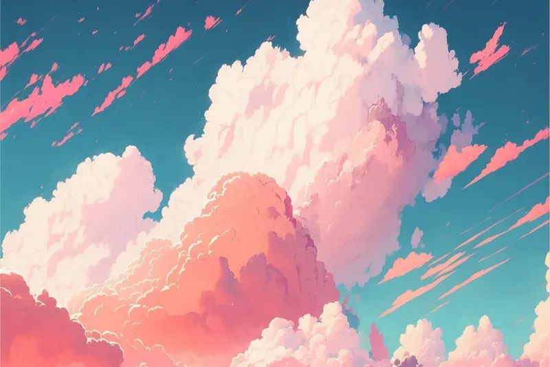 Cotton Candy Skies Midjourney Prompt | PromptBase