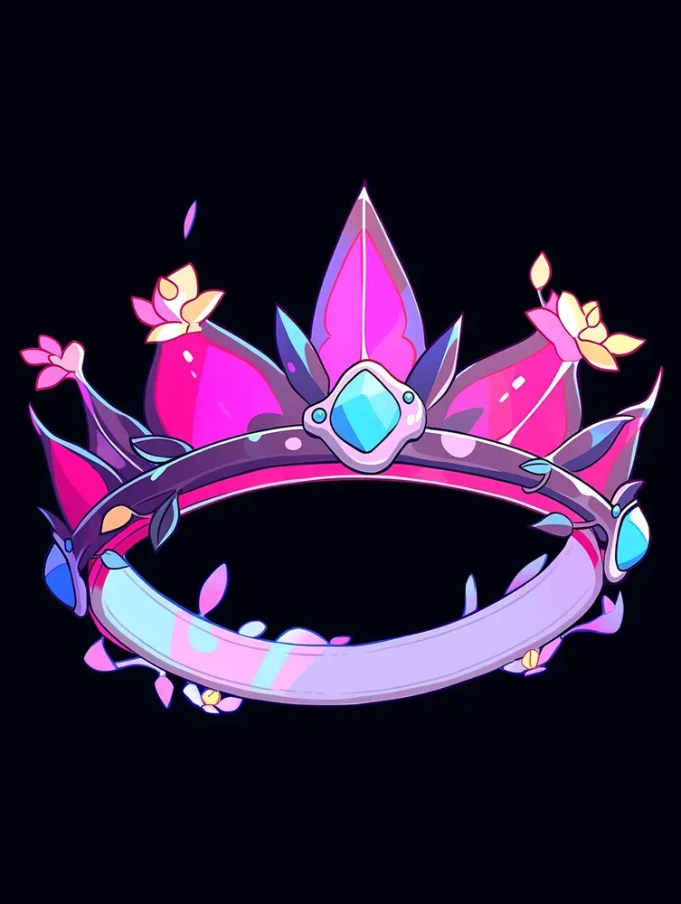 Pastel Punk Game Asset Art Midjourney Prompt Promptbase