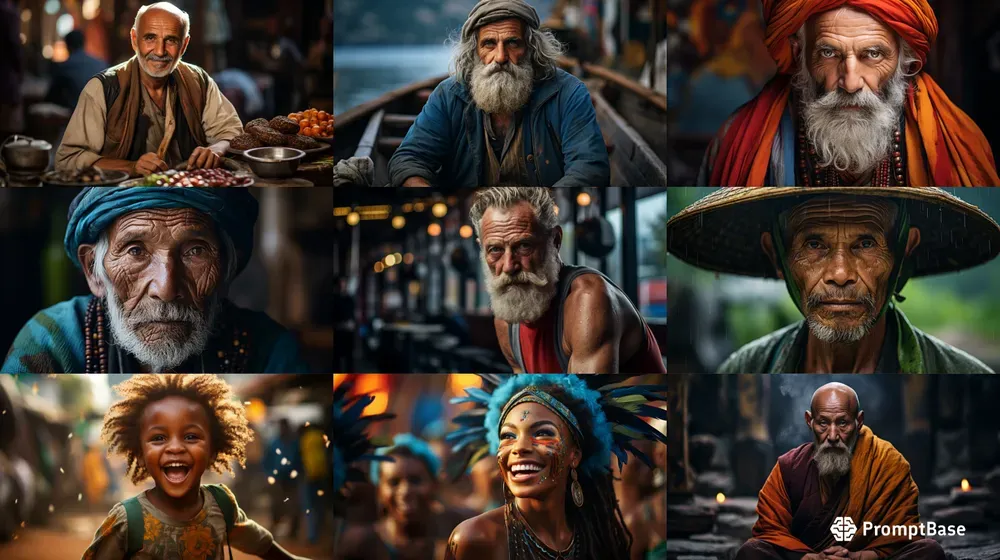 The Powers Of Portraits Midjourney Prompt | PromptBase