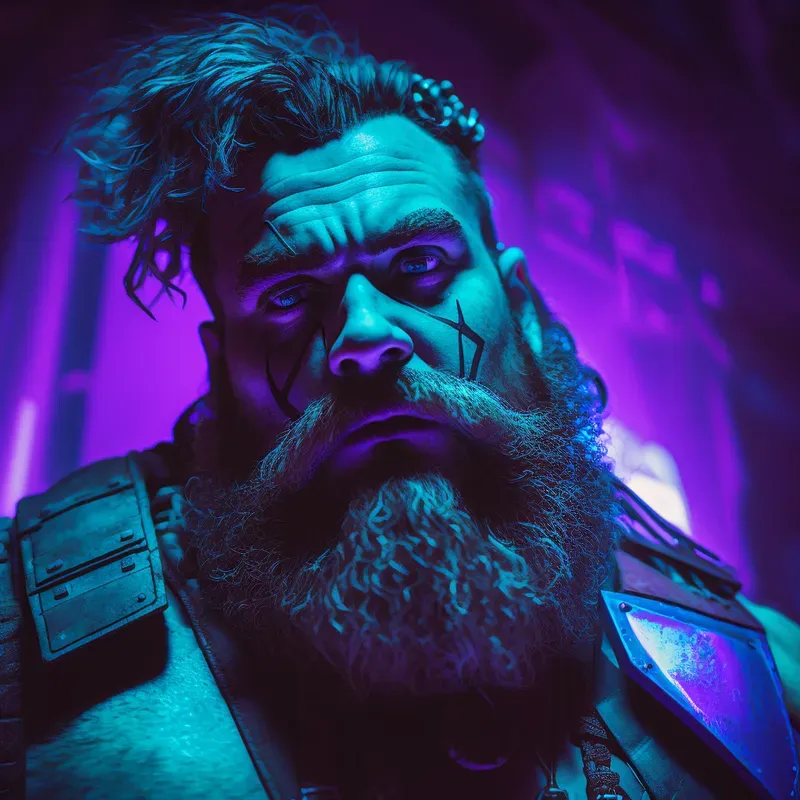 Cyberpunk RPG Character Portraits Midjourney Prompt | PromptBase