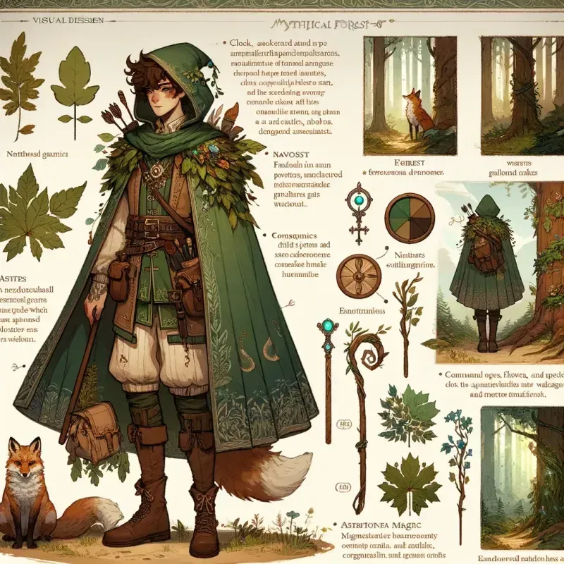 Fantasy Scifi RPG Character Designs DALL·E Prompt | PromptBase