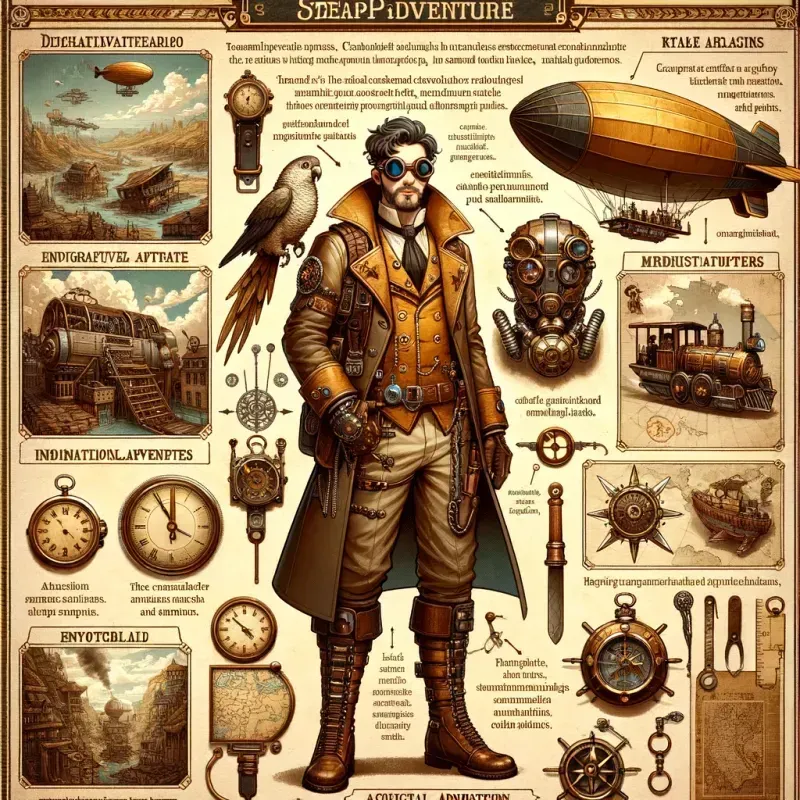 Fantasy Scifi RPG Character Designs DALL·E Prompt | PromptBase