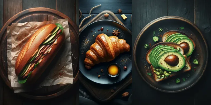 Realistic Food Art Photos DALL·E Prompt | PromptBase