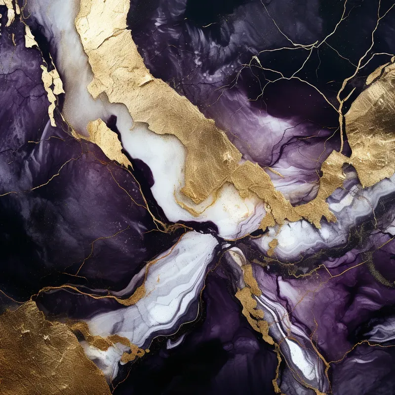 Fractured Marble Formations Midjourney Prompt | PromptBase