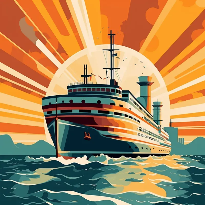 Vintage Vector Illustrations Midjourney Prompt Promptbase