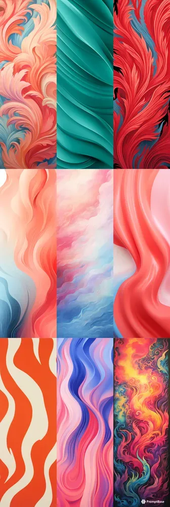 Cool Fresh Dynamic Patterns Midjourney Prompt | PromptBase