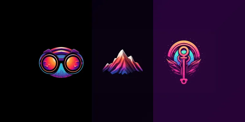 Distorted Perspective Logos Midjourney Prompt | PromptBase