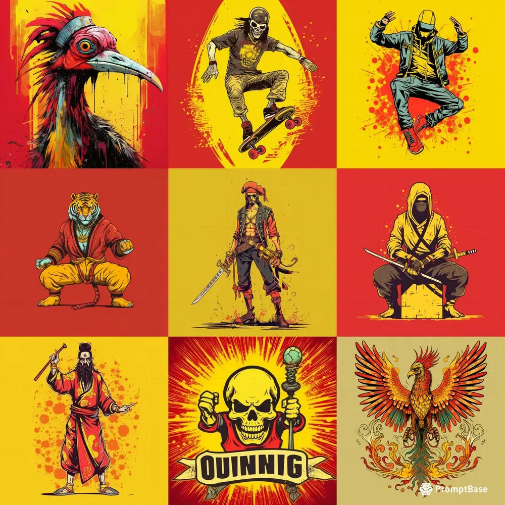 Retro Funk Poster Designs Midjourney Prompt | PromptBase