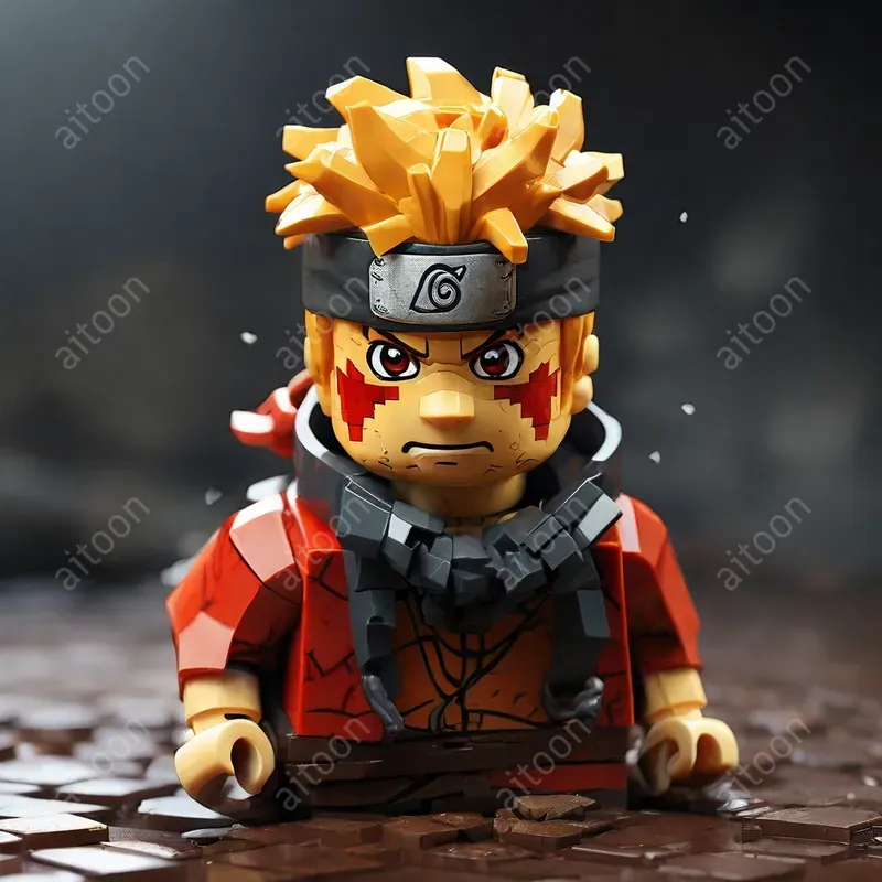 Anime Broken Bricks Leonardo Ai Prompt | PromptBase
