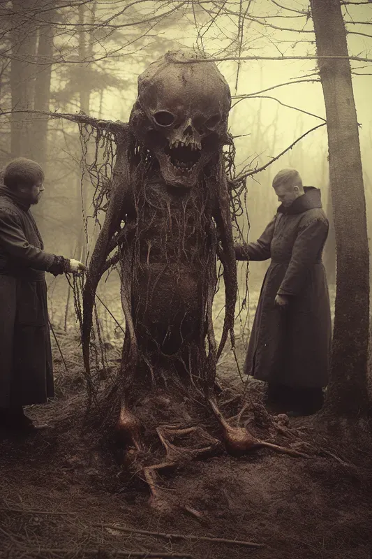 Cursed Old Photos Midjourney Prompt | PromptBase