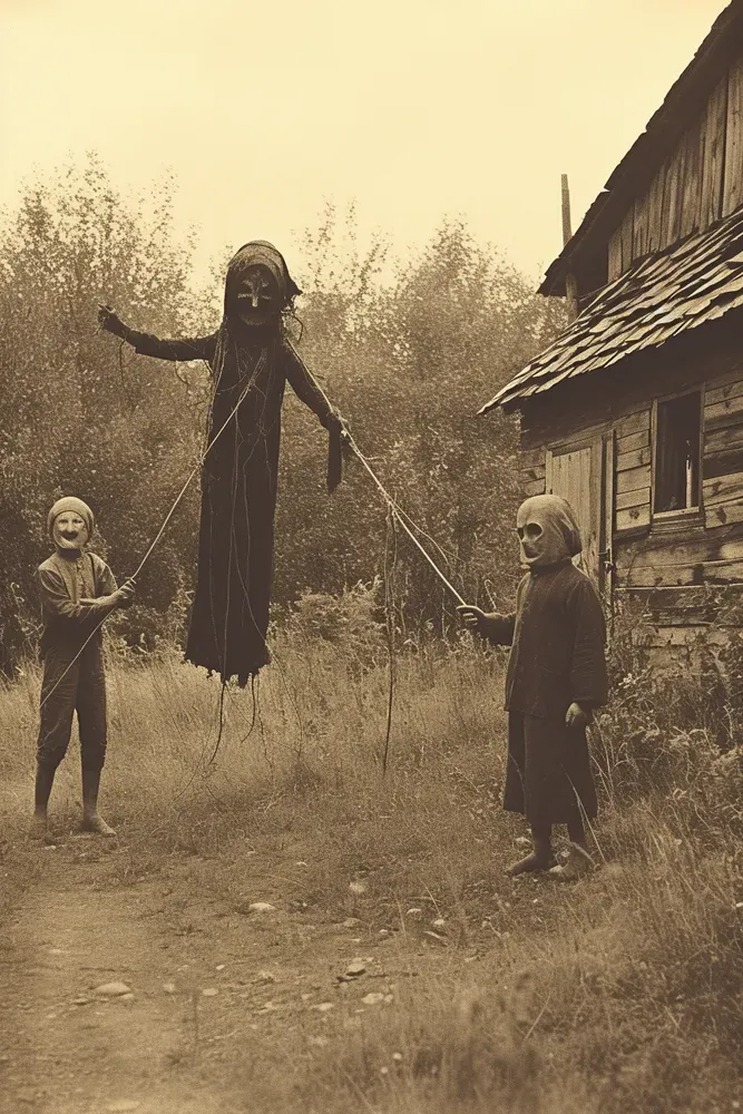 Cursed Old Photos Midjourney Prompt | PromptBase