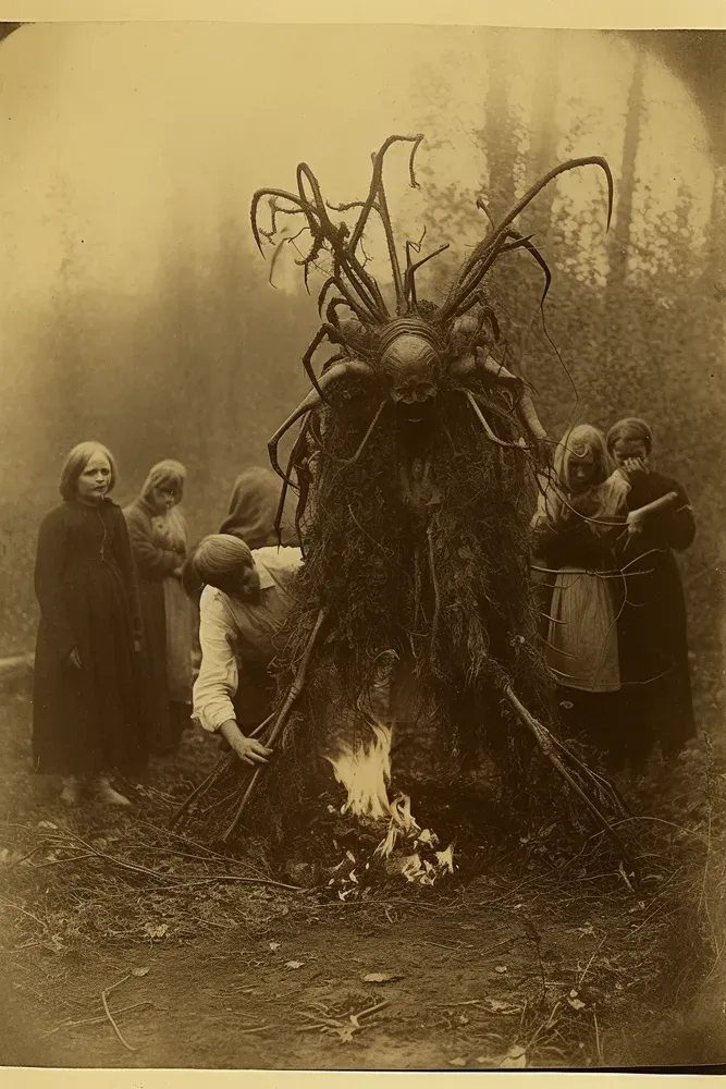 Cursed Old Photos Midjourney Prompt | PromptBase