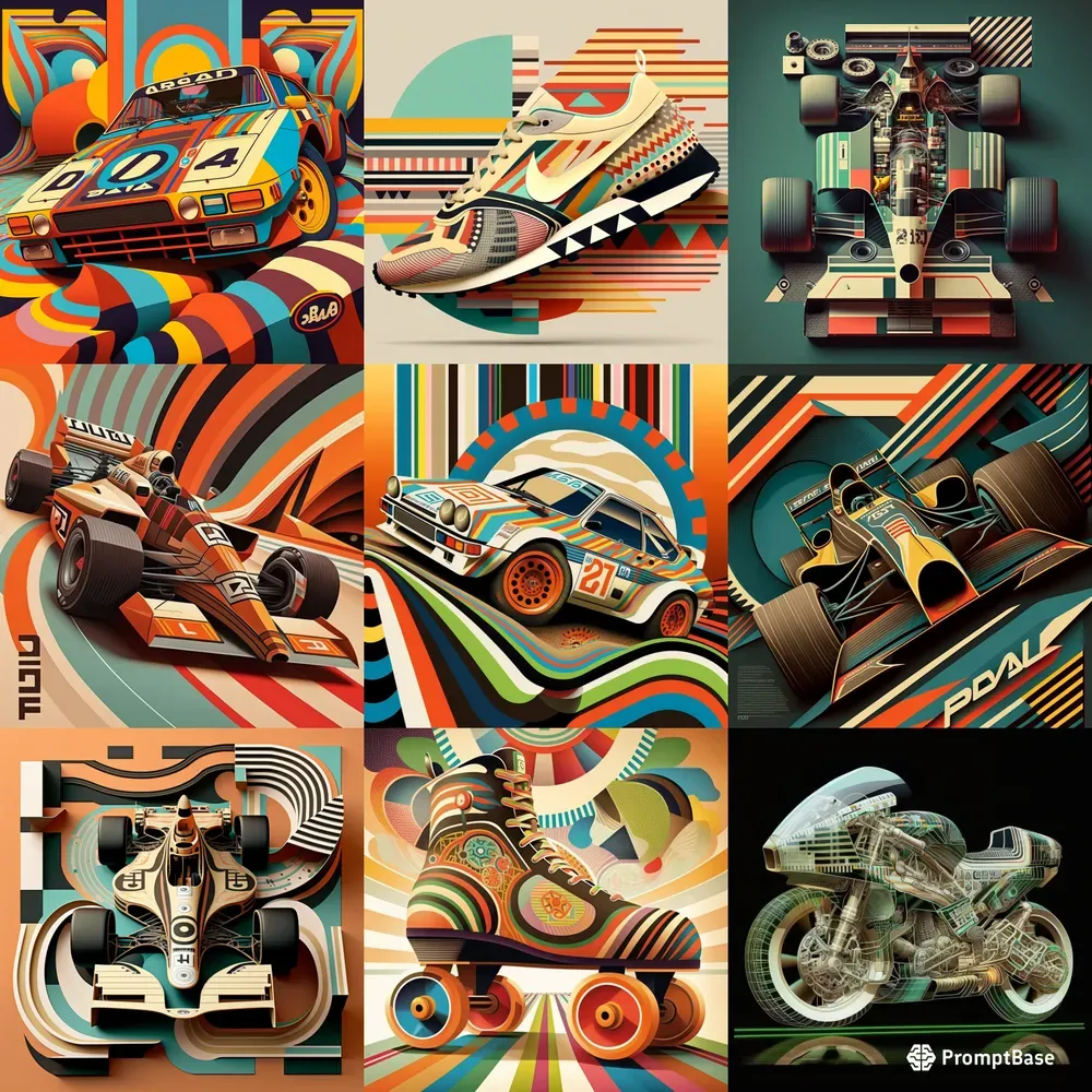 Sleek Graphic Design For Vehicles Midjourney Prompt | PromptBase