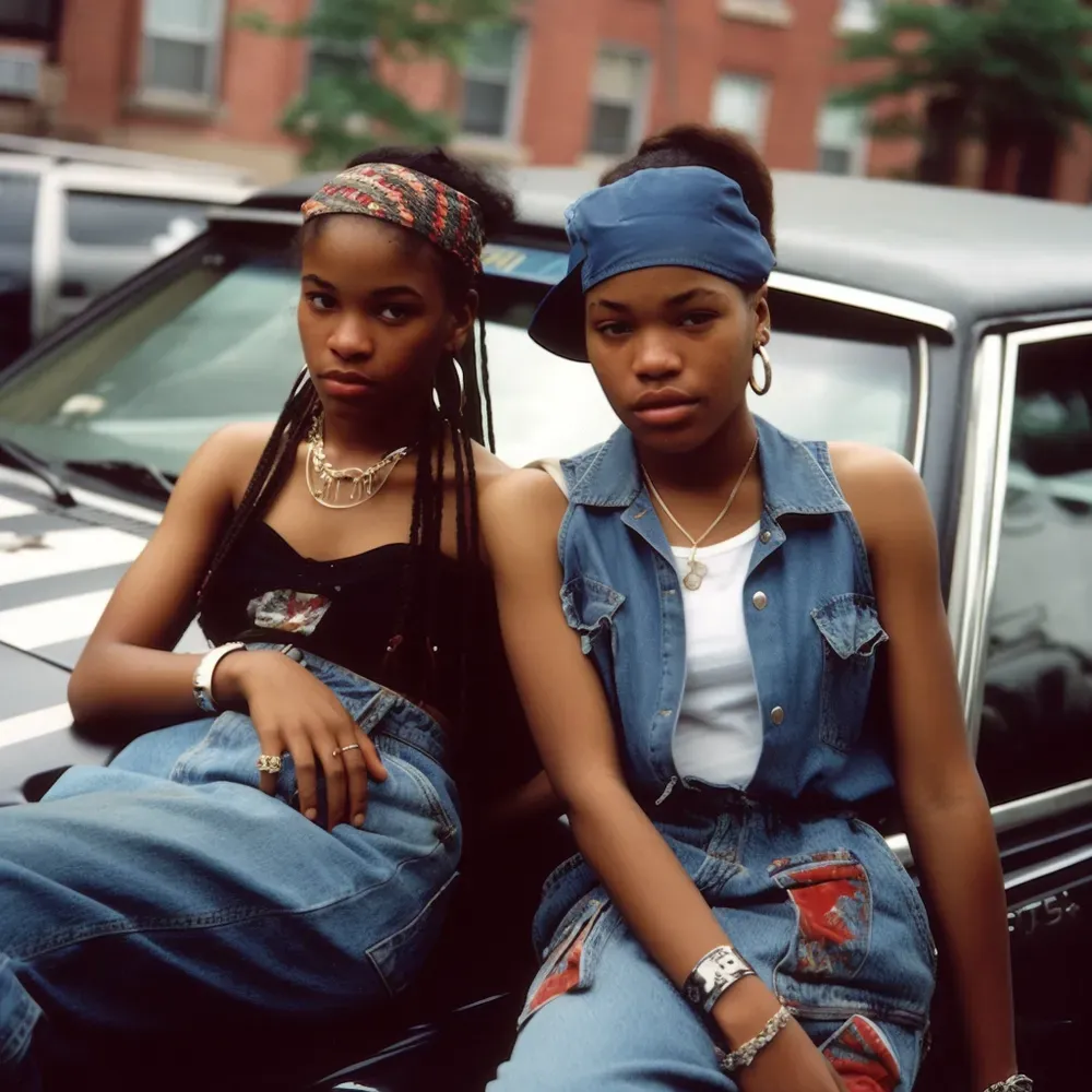 1990s Hip Hop Culture Photography Midjourney Prompt | PromptBase