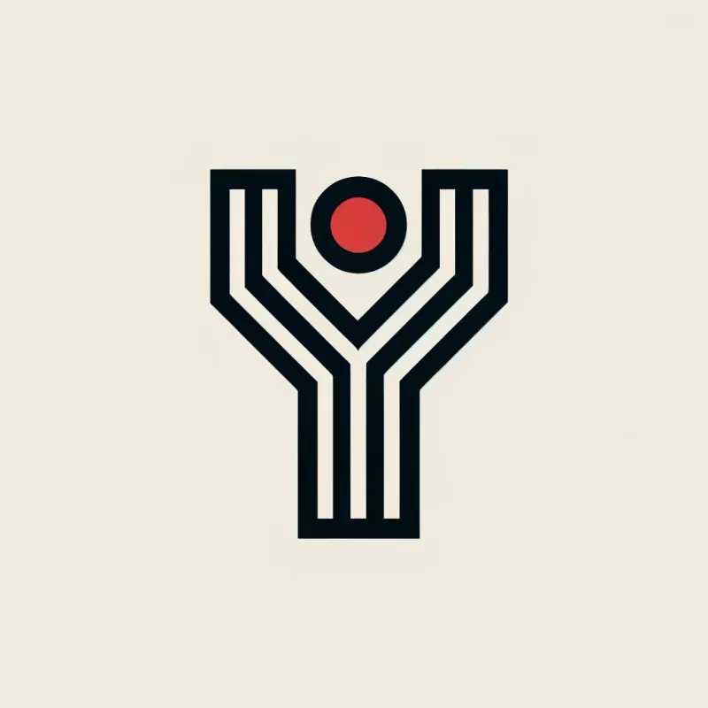 Clean Vector Simple Lettertype Logos DALL·E Prompt | PromptBase