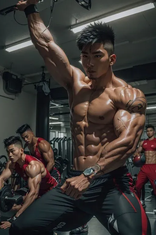 Realistic Fitness Model Leonardo Ai Prompt | PromptBase