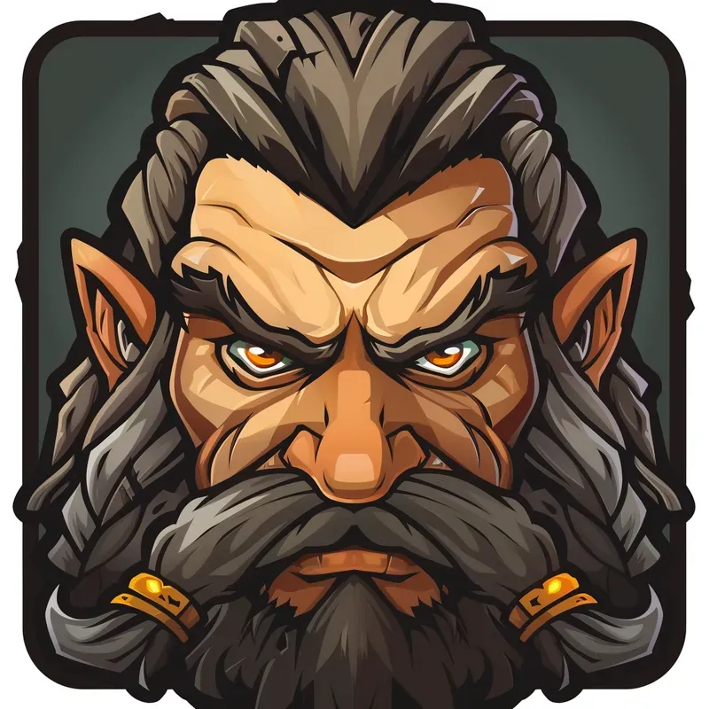 World Of Warcraft Character Logos Midjourney Prompt | PromptBase