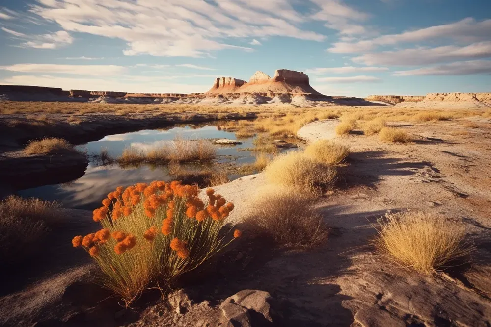 35mm Film Landscape Photographs Midjourney Prompt | PromptBase