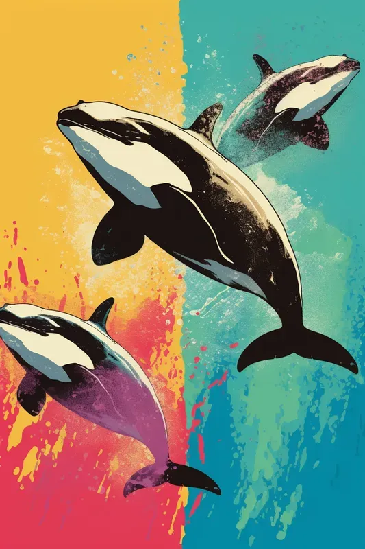 High Contrast Neon Pop Art Midjourney Prompt | PromptBase