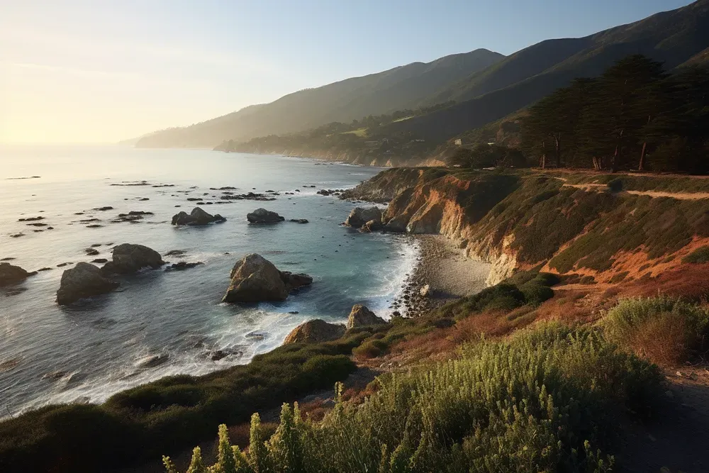 Contemporary Landscape Photography Midjourney Prompt | PromptBase