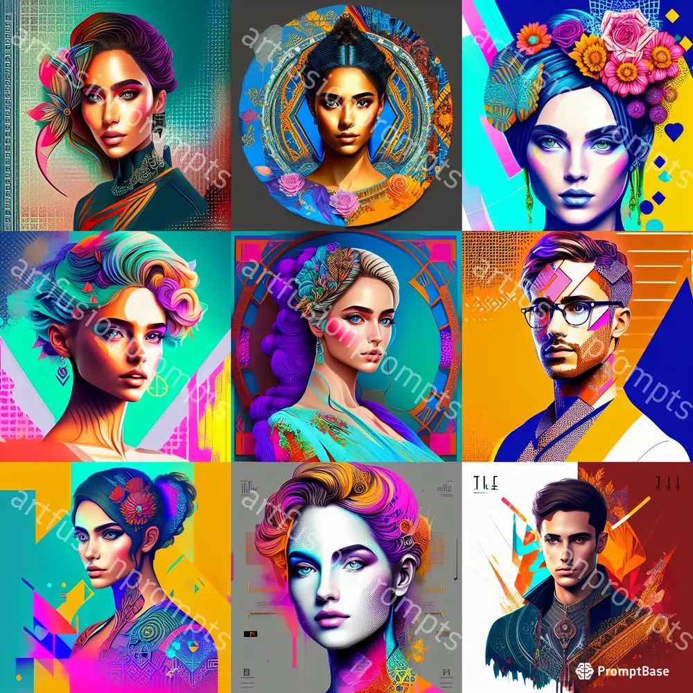 Digital Portraits Stable Diffusion Prompt | PromptBase