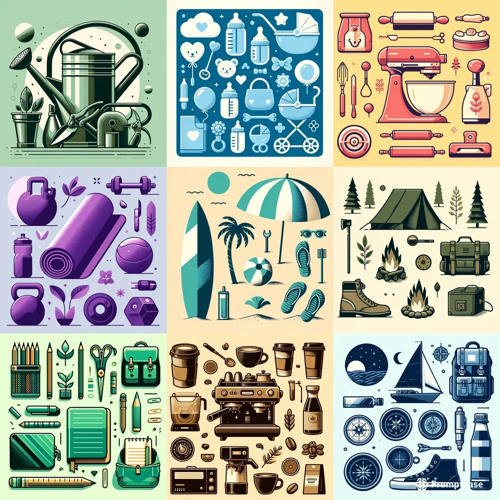 Customizable Clip Art Collections DALL·E Prompt | PromptBase