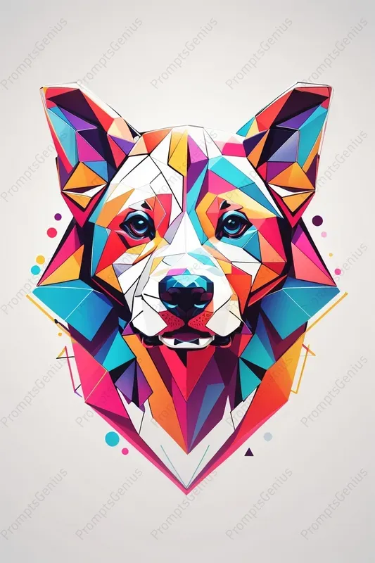 Tessellated Geometry Animals Leonardo Ai Prompt | PromptBase