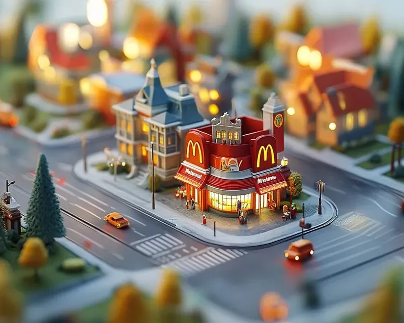 Tiny Miniature City Scenes Midjourney Prompt | PromptBase