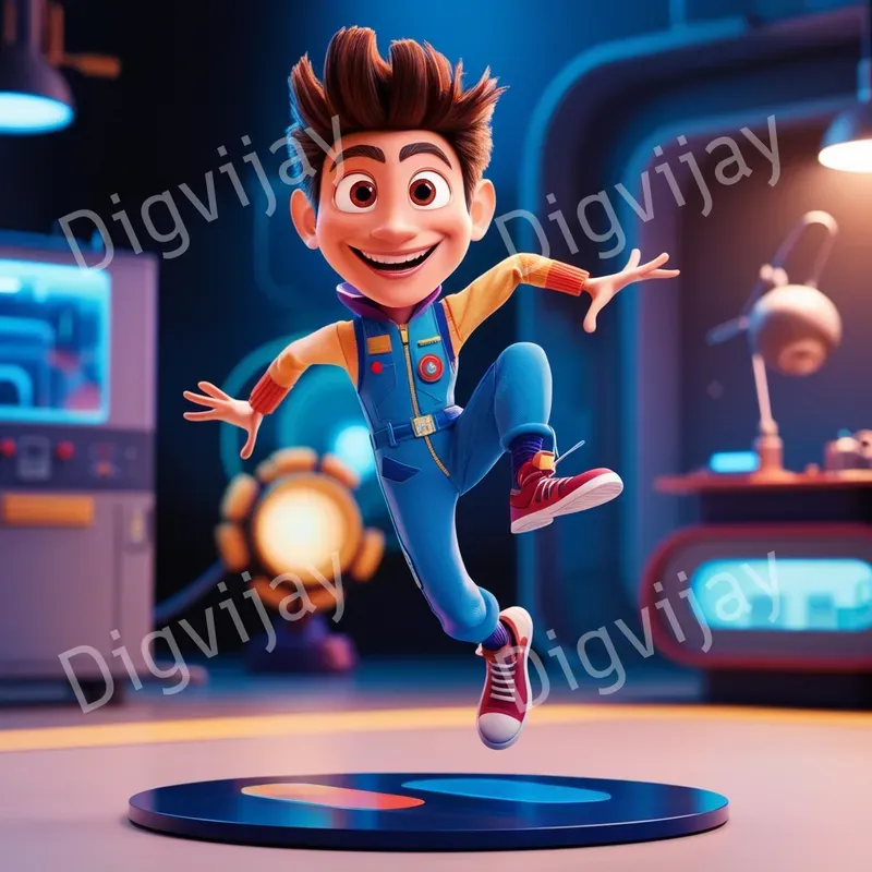 Disney Pixar Inspired Animated Models Leonardo Ai Prompt | PromptBase