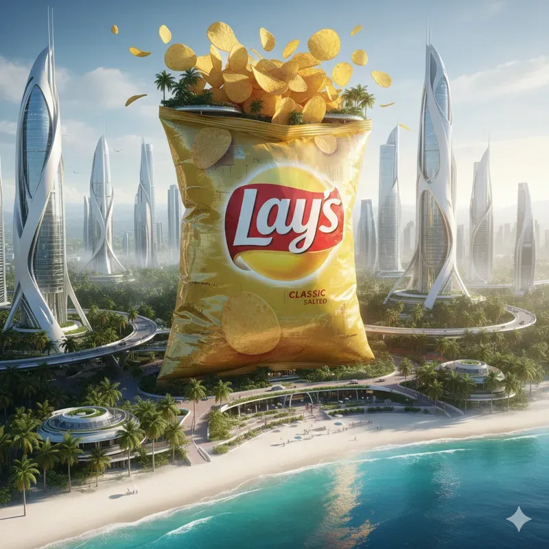 Surreal Brand Architecture Packs Gemini Image Prompt | PromptBase