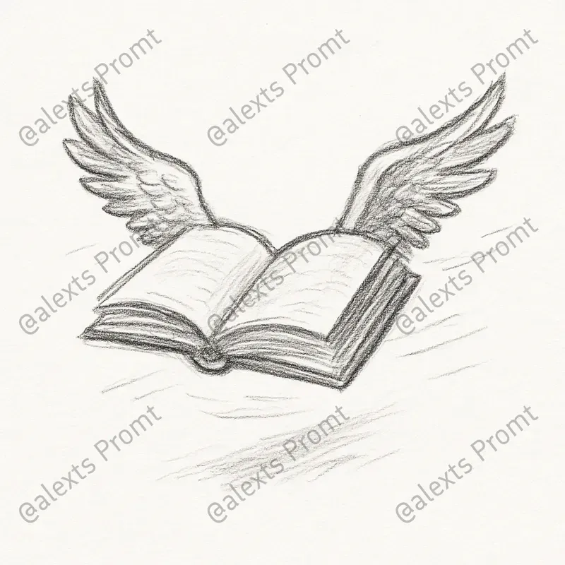 Simple Pencil Sketches ChatGPT Image Prompt | PromptBase